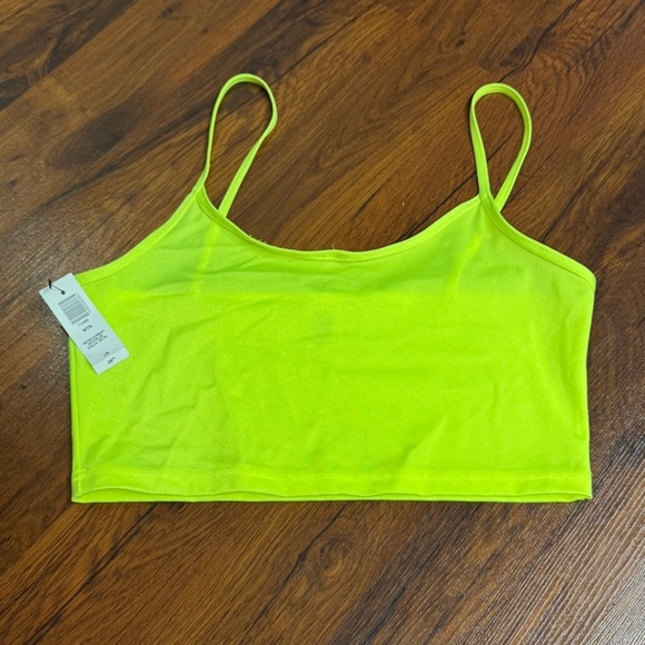 TNA | Tops | Tna Neon Crop Top Neon Sunray | Poshmark